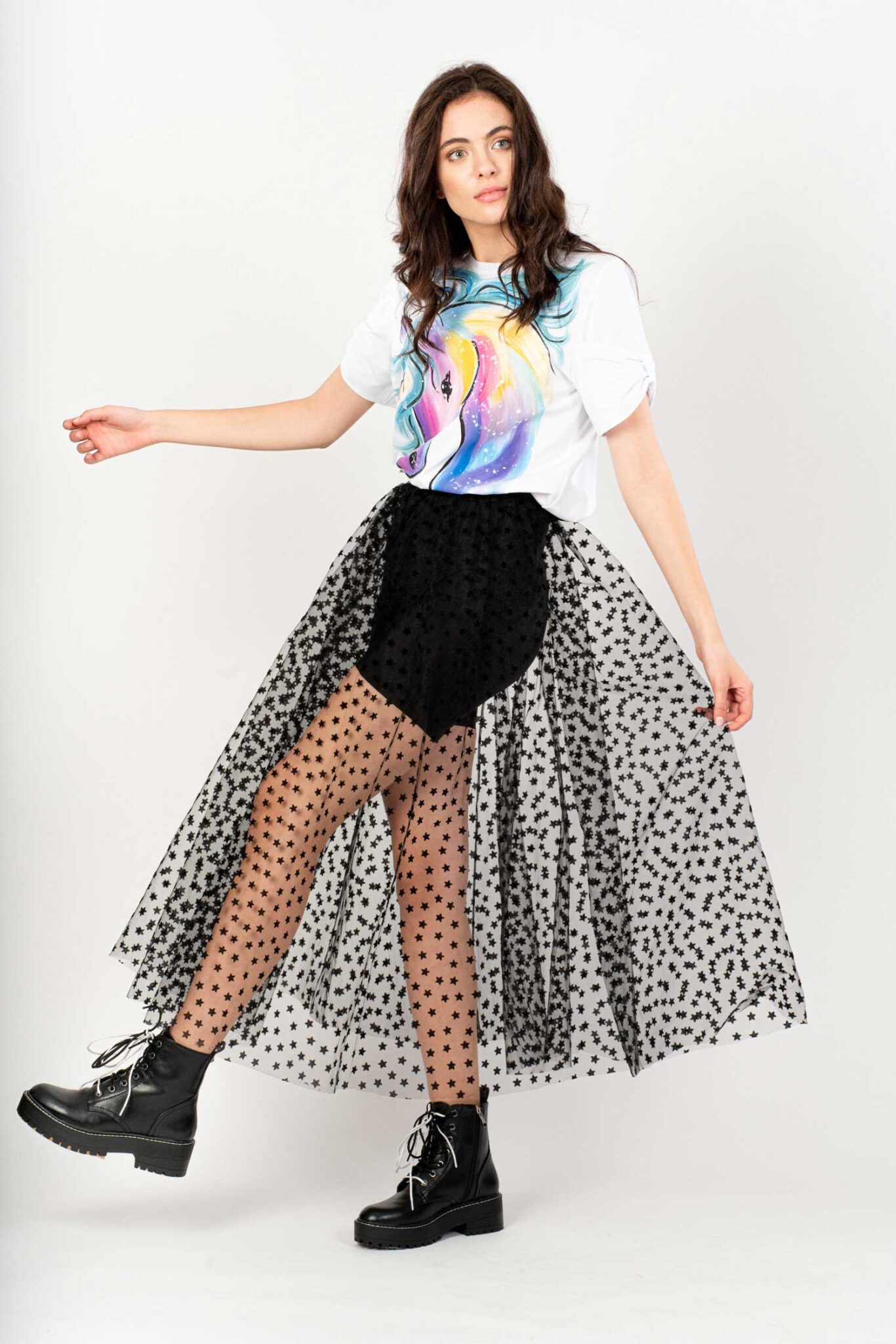 FUSTĂ DIN TULL STELE “RADA” ⋆ AnTanTe Design