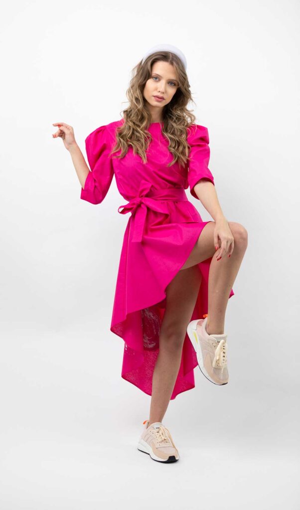 ROCHIE ROZ ASIMETRICĂ "RUBY" ⋆ AnTanTe